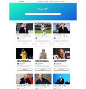 Discover Blog Template For GeneratePress - WP Lite Theme